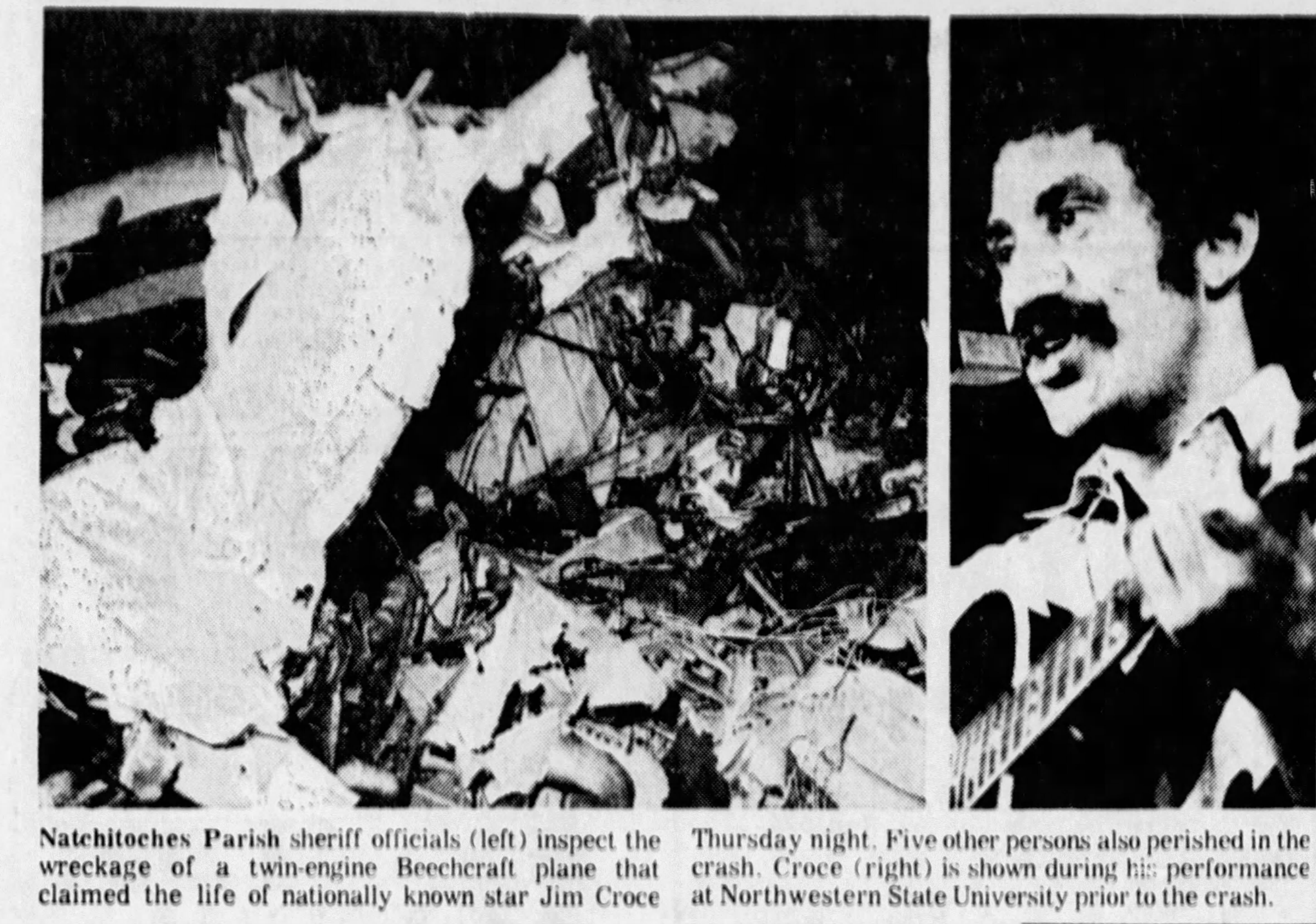 Singer Jim Croce who died in plane crash in Natchitoches gave something ...